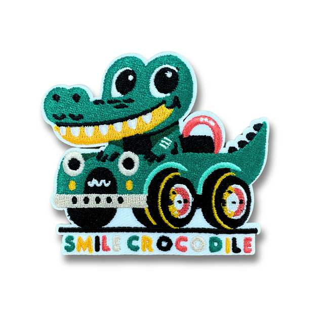 Smile Crocodile Car Patch – WeGotThis.org