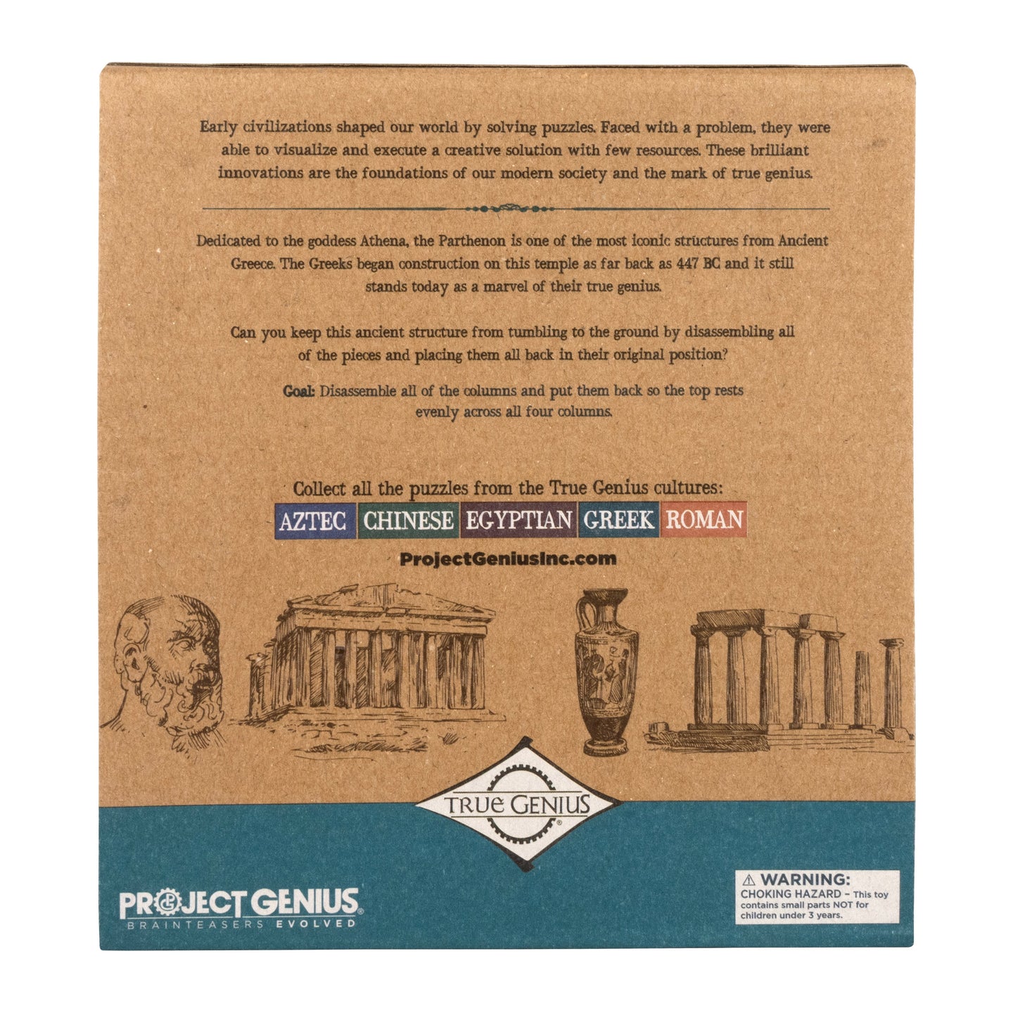 Greek Parthenon - Ancient Rebuild Puzzle – WeGotThis.org